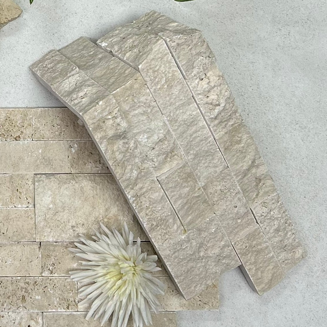 CLASSIC TRAVERTINE SPLITFACE WALL CLADDING CORNER - 150 (Z PANEL ...