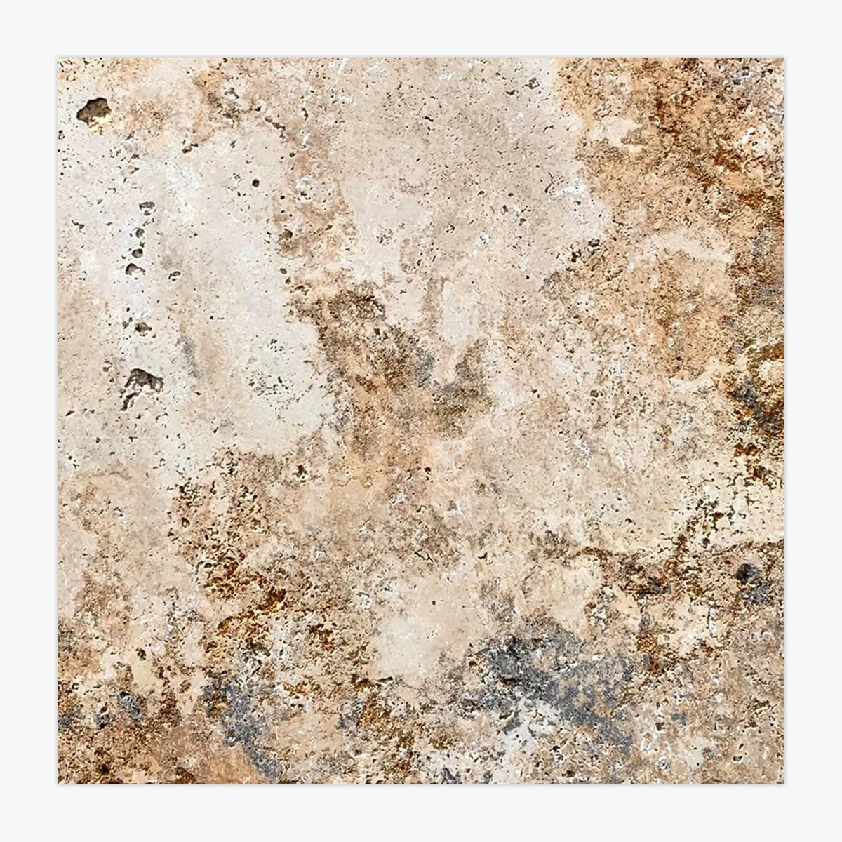 Country Classic Tumbled 406x406 Travertine Tile — Graystone Tiles ...