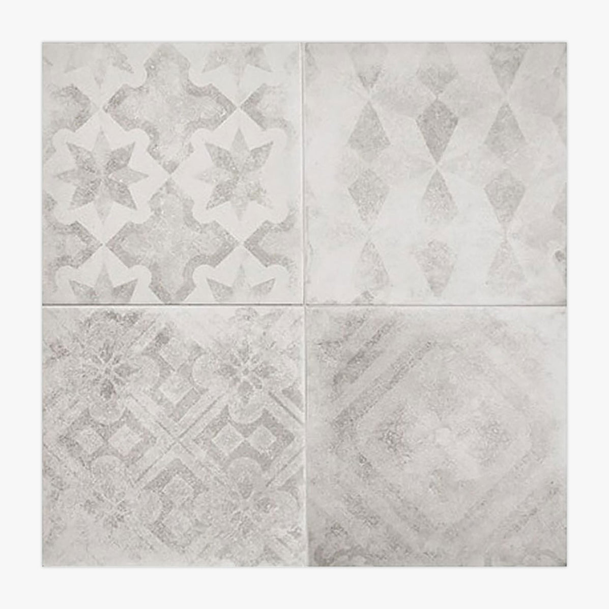 Mix Rustic Multi Glazed 200x200 Porcelain Tile — Graystone Tiles ...