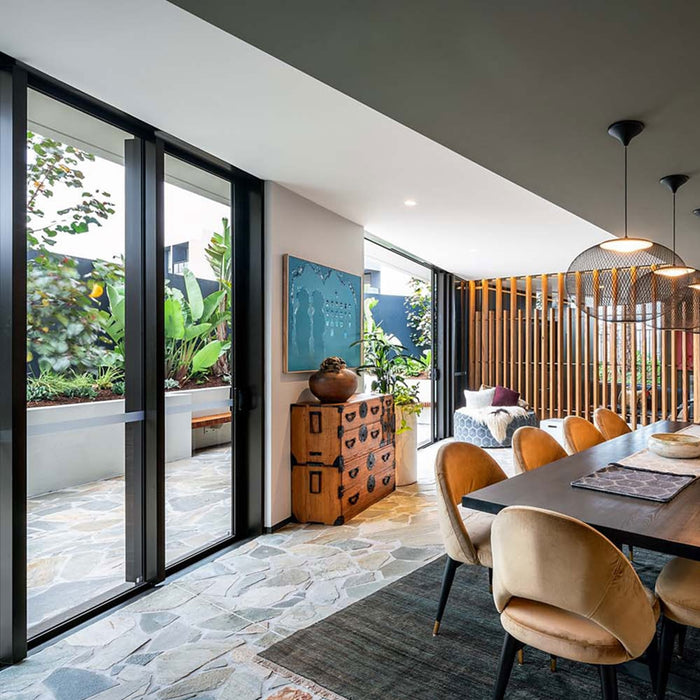 Azuma Smooth Split Face Quartz Crazy Pave — Graystone Tiles & Design Studio