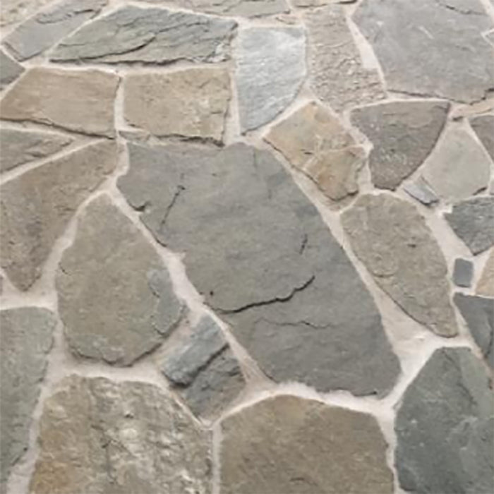 Azuma Smooth Split Face Quartz Crazy Pave — Graystone Tiles & Design Studio