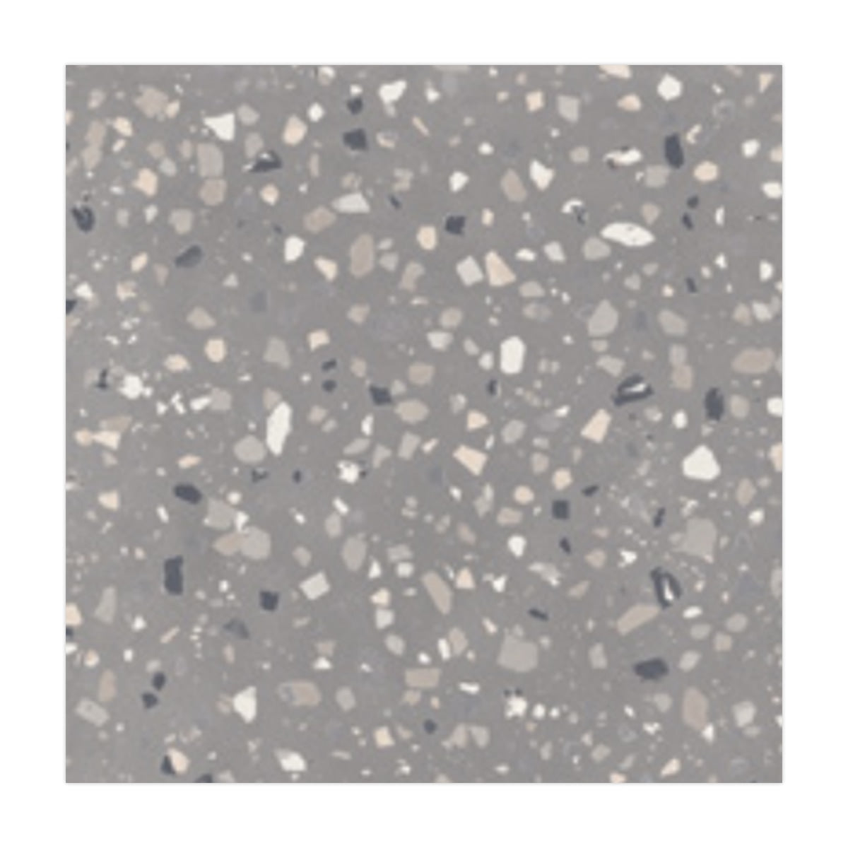 Grey Medium Deconcrete Matte 600x600 Porcelain Tile — Graystone Tiles ...