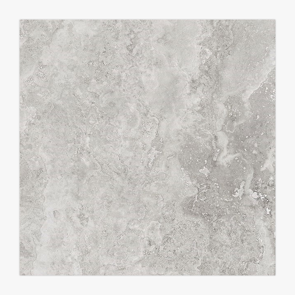 Travertino Grey Polished 600x600 Porcelain Tile — Graystone Tiles ...