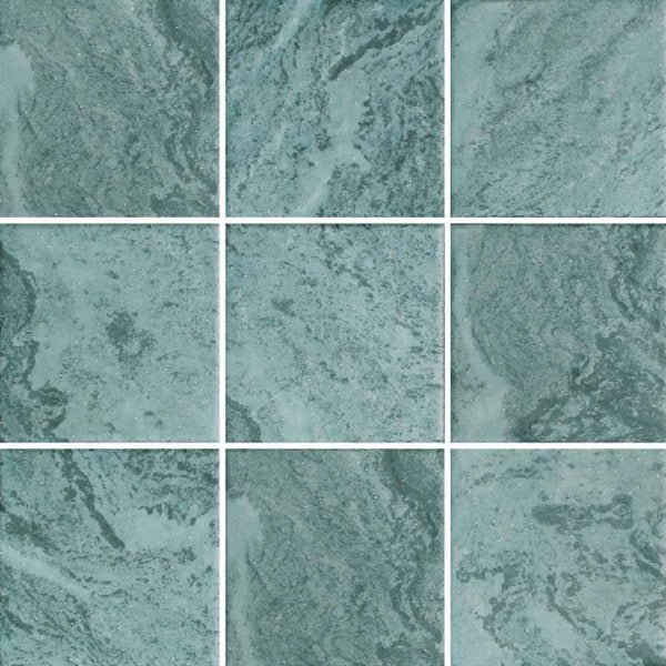 SUKABUMI GREEN PORCELAIN POOL MOSAIC – Graystone Tile & Design Studio