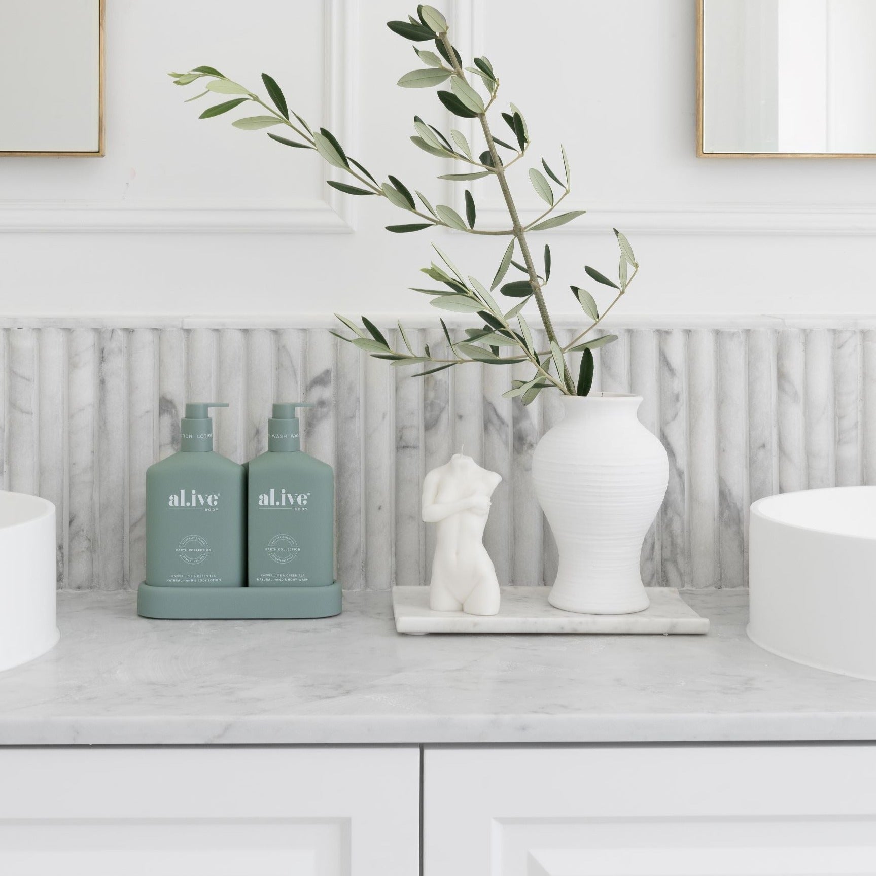 CARRARA MARBLE FLUTES – Graystone Tile & Design Studio