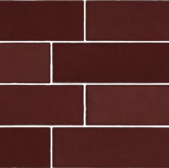 CALIFORNIA RED GLOSS SUBWAY 58X242 – Graystone Tile & Design Studio