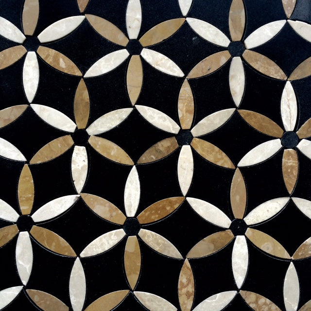 SONJA CREAM HONED MOSAIC – Graystone Tile & Design Studio